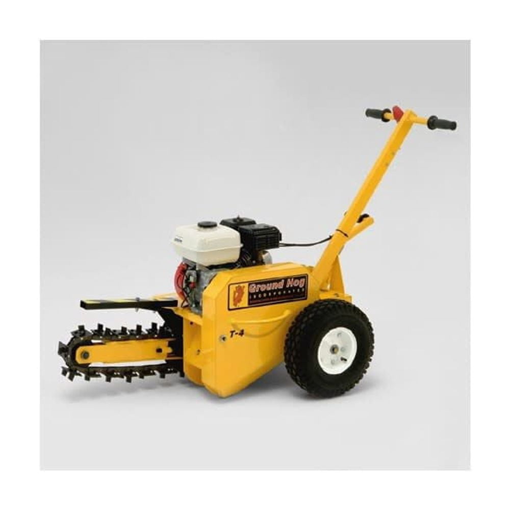 Ground Hog Mini Irrigation Trencher W/ Honda - 18In Bar - Walmart.com