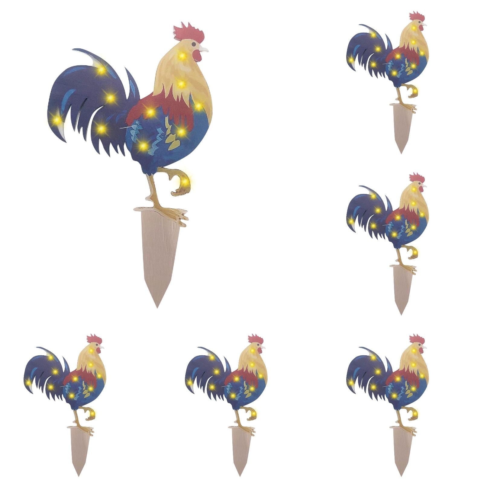 Ground Lights Solar Powe Garden for Wooden Happy Birthday Banner Flower ...