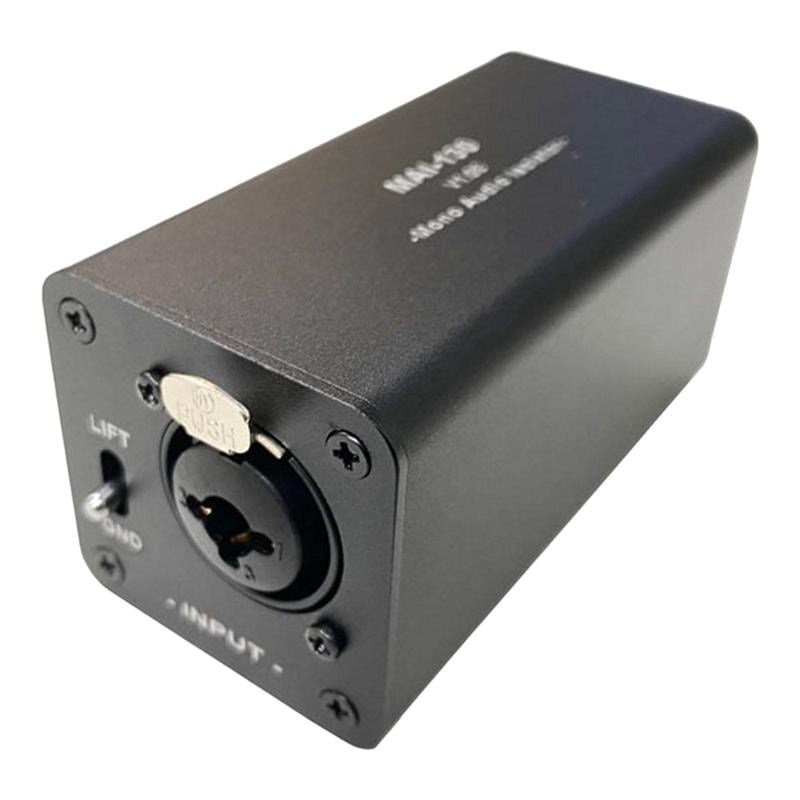 Ground Loop Isolator with 3 Pin Input Output Anti Interference Audio ...
