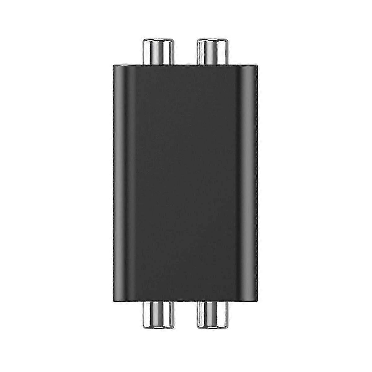 Ground Loop Noise Isolator Denoiser RCA Connection AUX for Audio Stereo ...