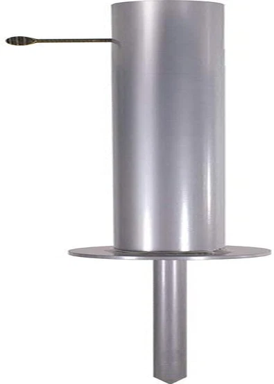 Ground Mount for Portable Flagpole, Silver, Small - Walmart.com