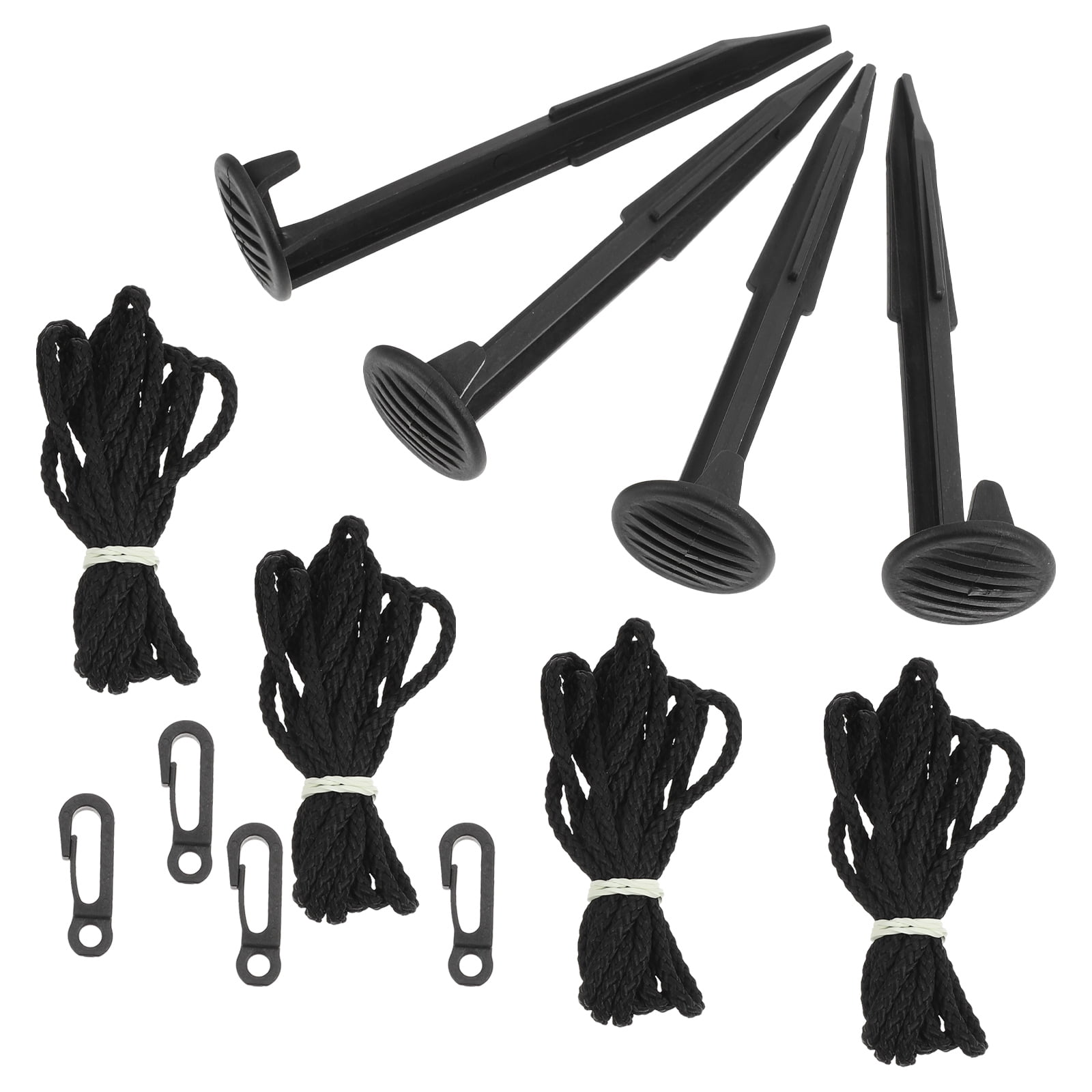 Ground Nail Inflatable Camping Tent Tents for Heavy Duty Tarp Black ...