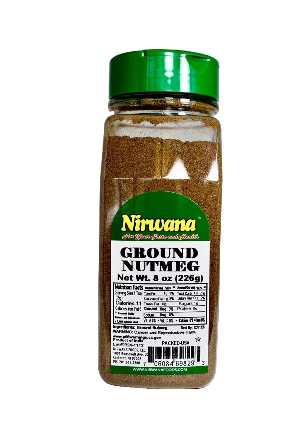 Ground Nutmeg – Warm & Aromatic Spice for Baking, Cooking & Seasoning ...