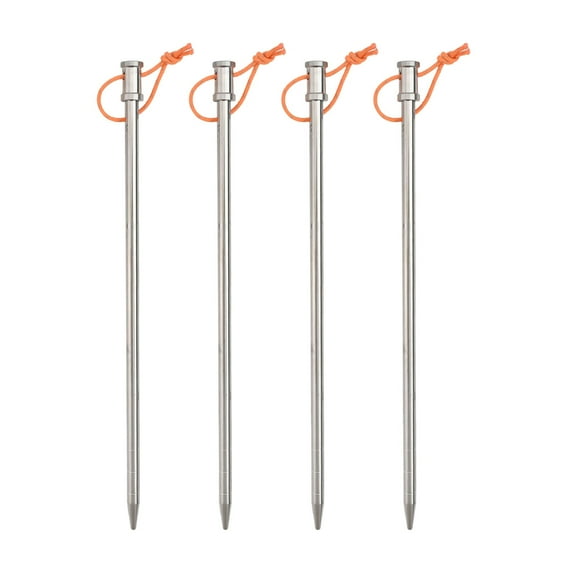 Ground Pins Camping Tent Pegs Camping Hiking Easy Insertion Night ...