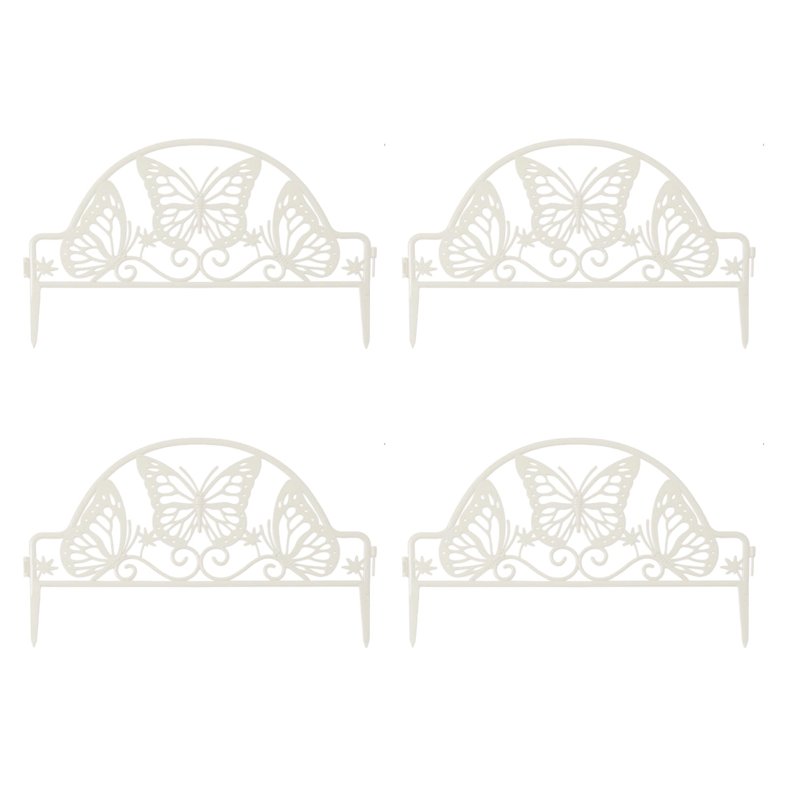 Ground Plastic Fence Panels For Outdoor Spaces Adjustable Light weight ...