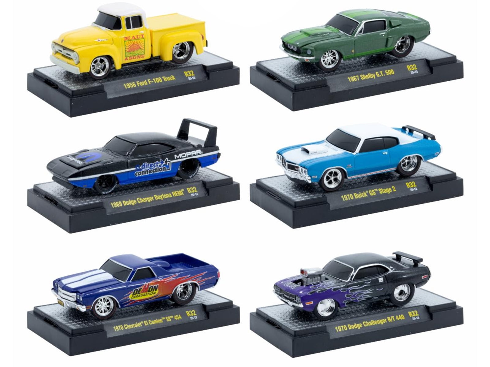 "Ground Pounders" 6 Cars Set Release 32 IN DISPLAY CASES Limited ...