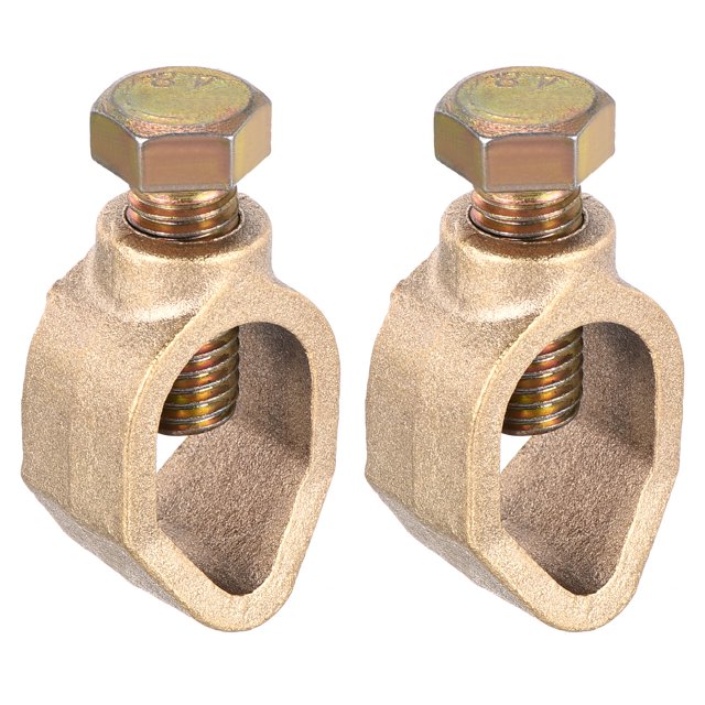 Ground Rod Clamp Grounding Clamps 5/8" Wire Connector Great for Pipe ...