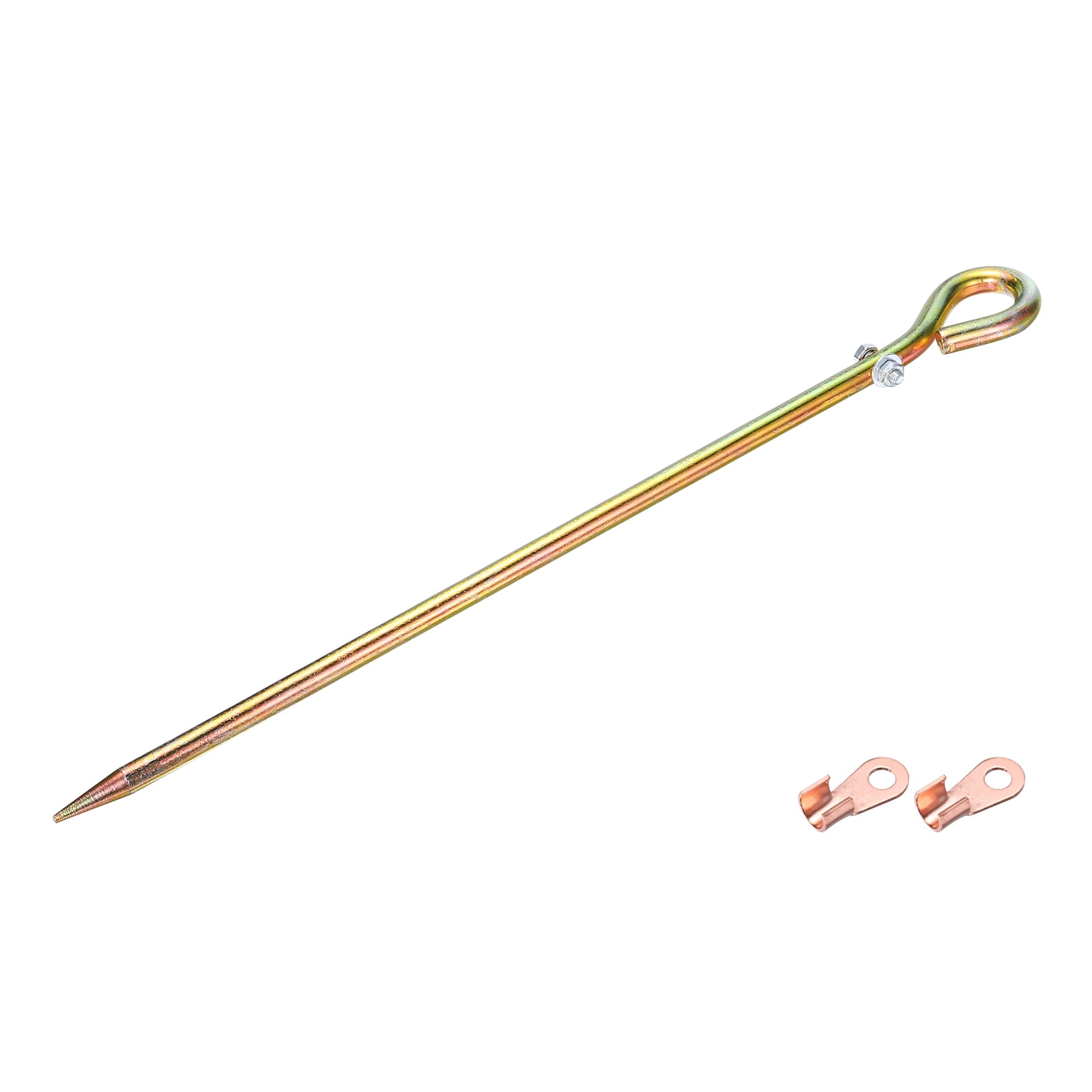 Ground Rod Colored Zinc Galvanized Grounding Pin 1.44ft 2 Cooper ...