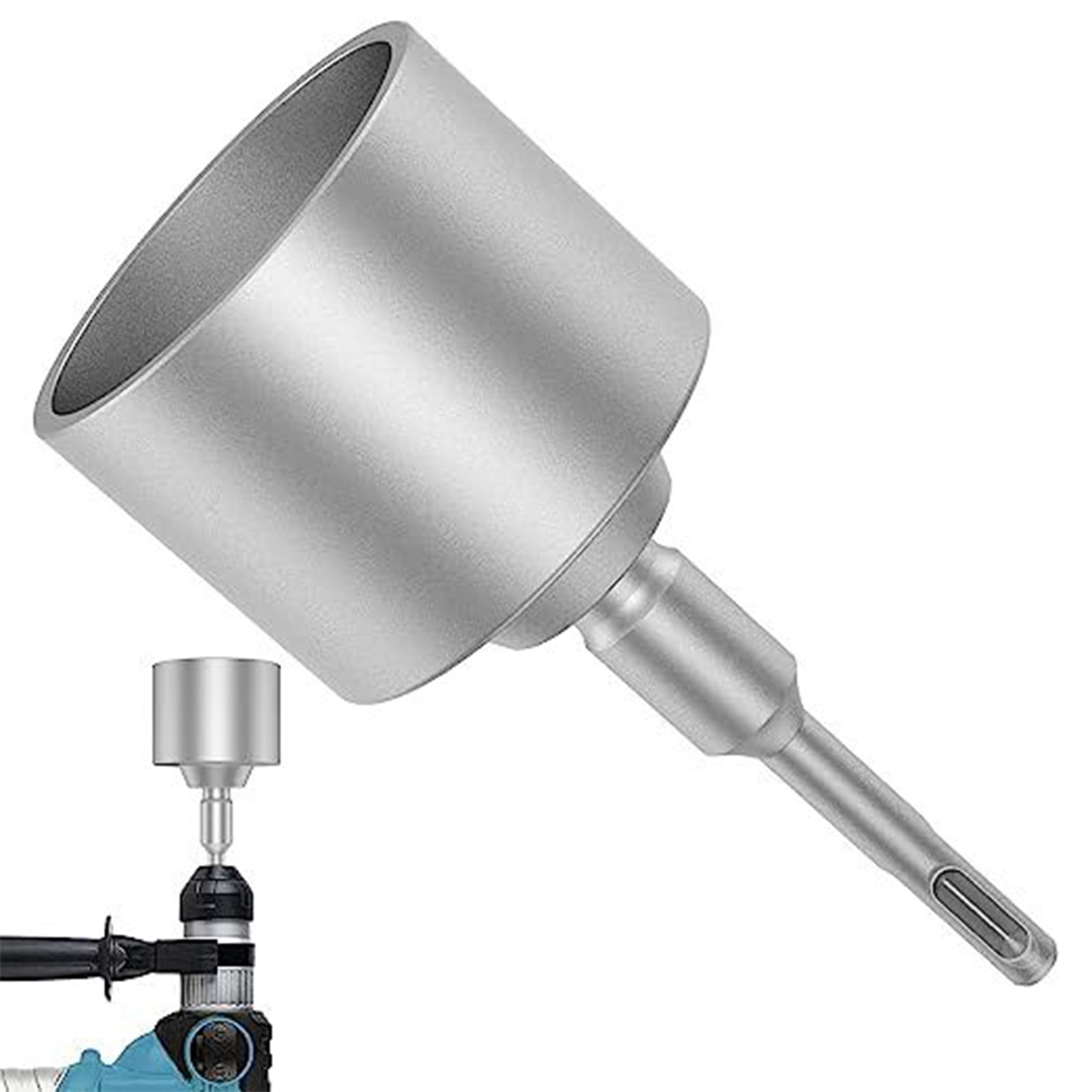 Ground Rod Driver Heavy Duty Steel Drill Bits Driver, Rotary Hammer ...