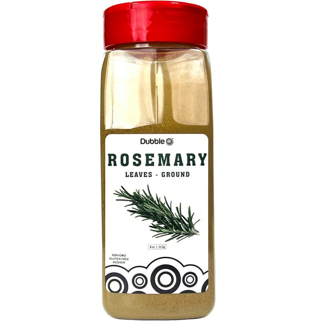 Dubble O Ground Rosemary Leaves Powder, 5 oz - Non GMO, Kosher, Halal ...