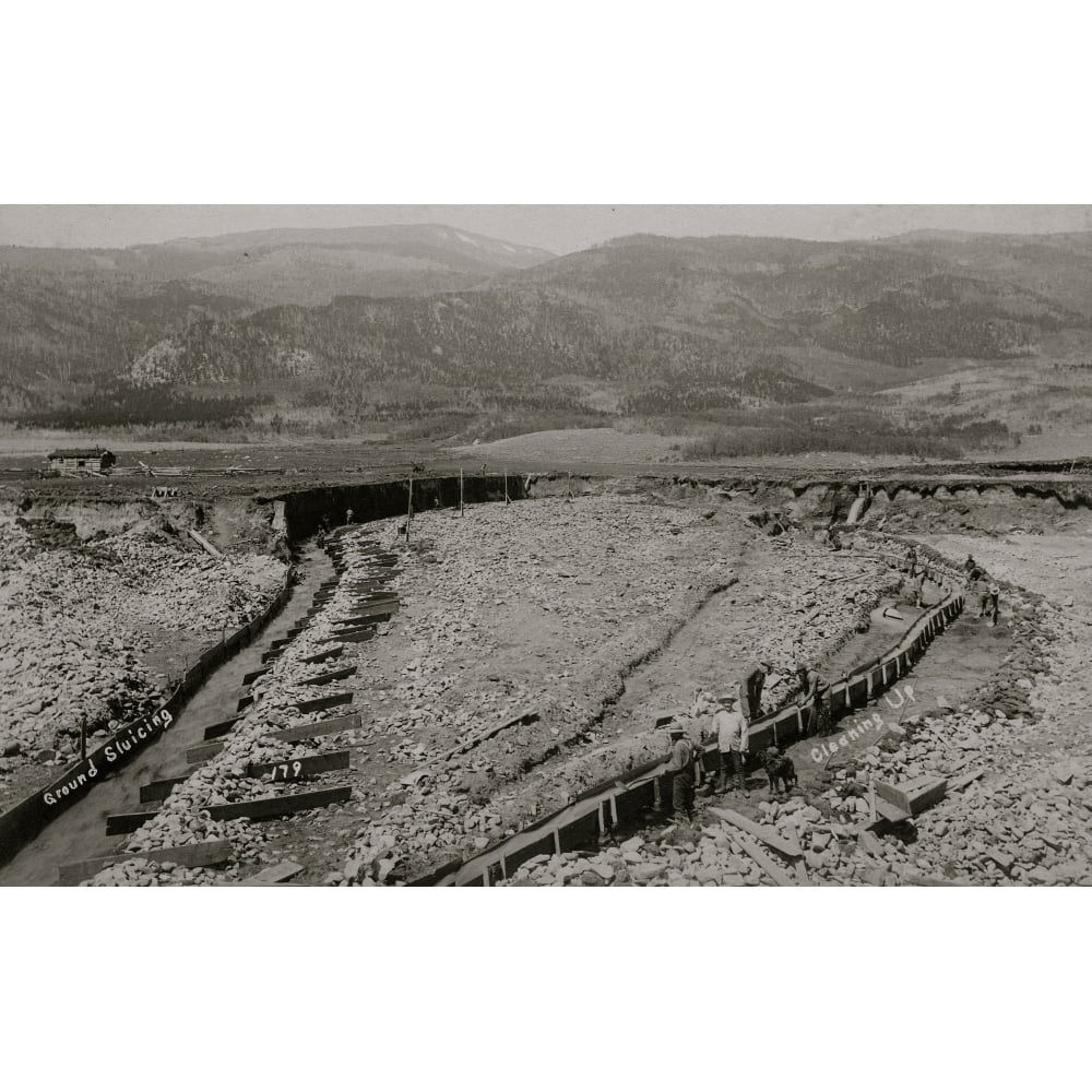 Gold Mining Contraptions Poster Print by C.W. Erdlen - Walmart.com