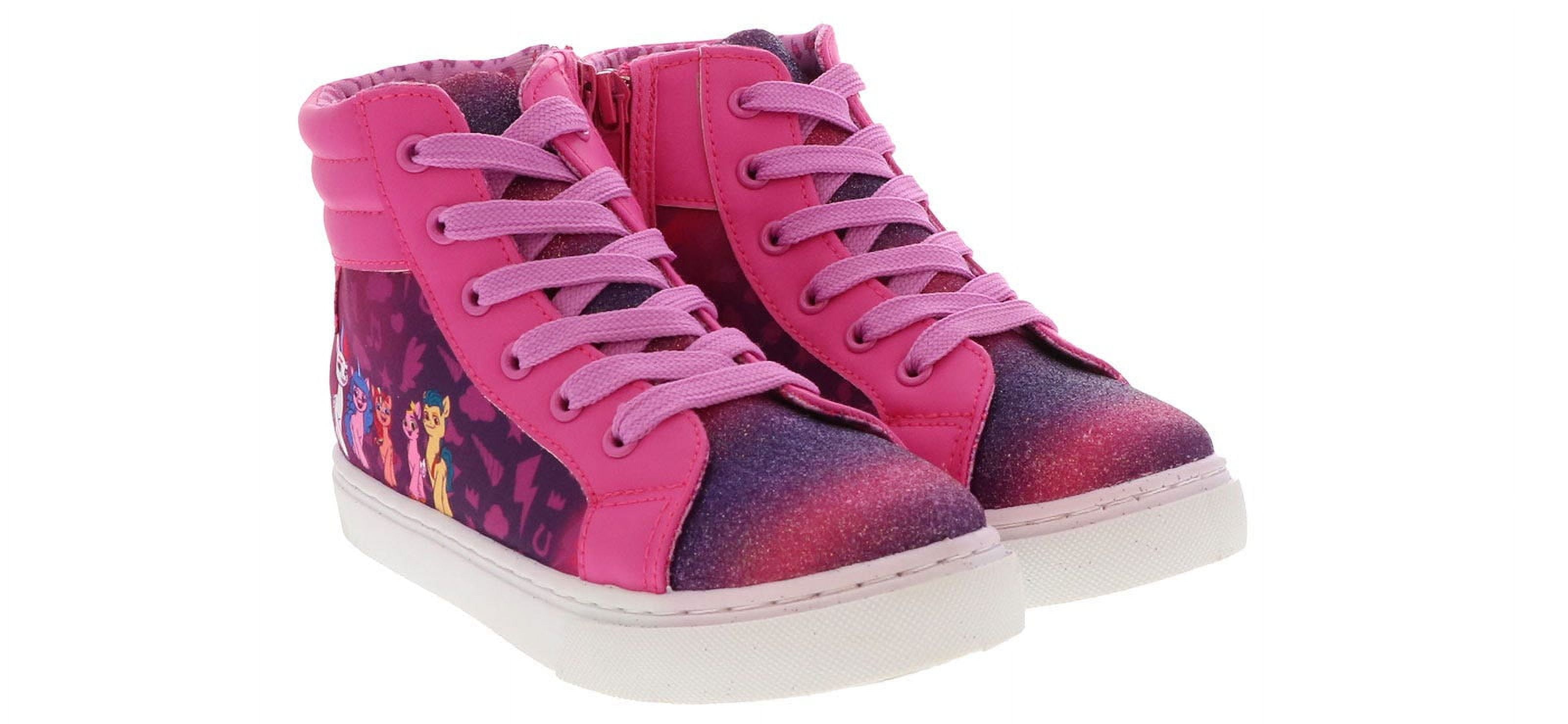 Ground Up My Little Pony Hi-Top Girls' (11-4) Sneaker | ECLP4008 Pink ...