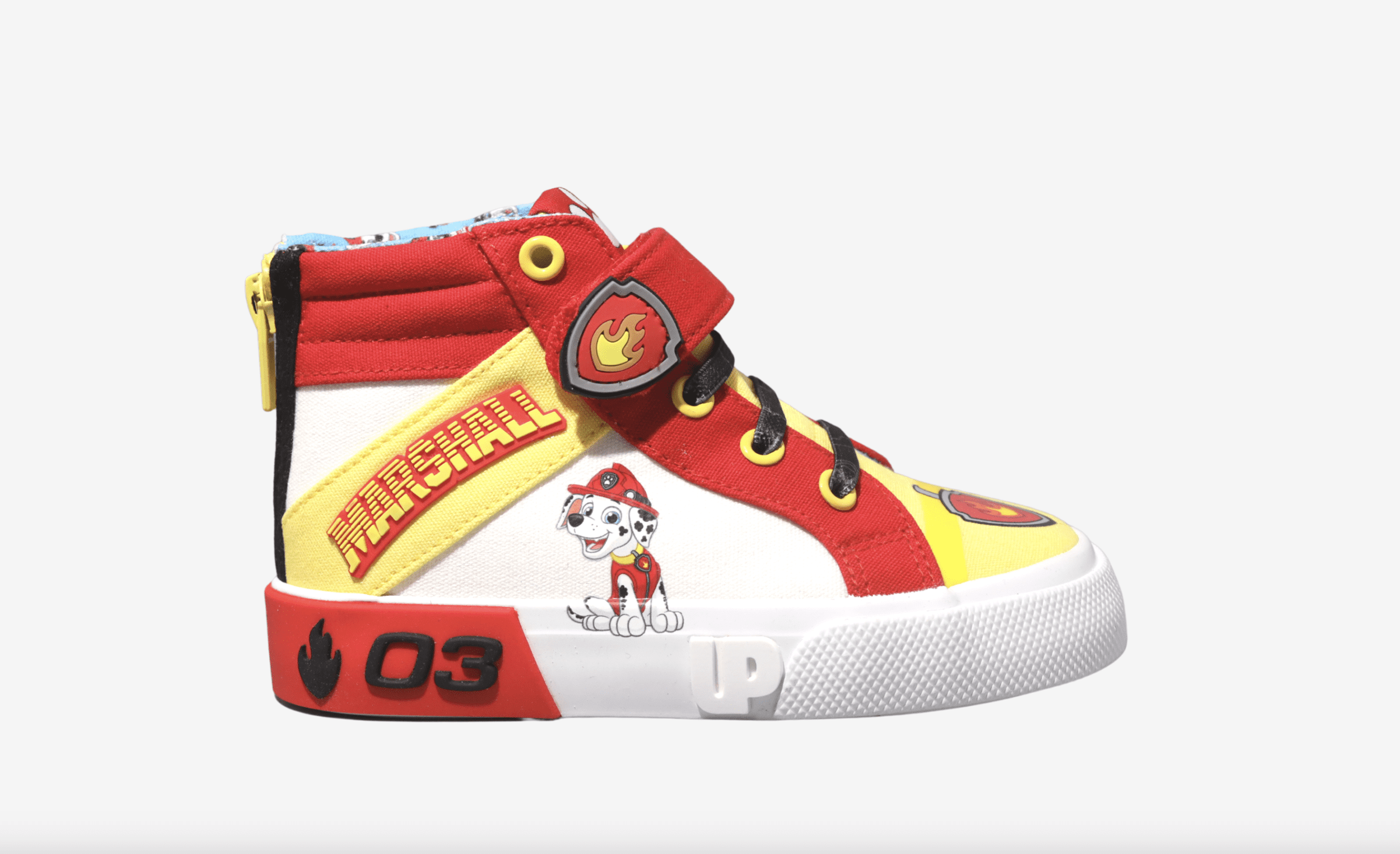 Ground Up Paw Patrol High Toodler Shoes Marshall High Top - Walmart.com