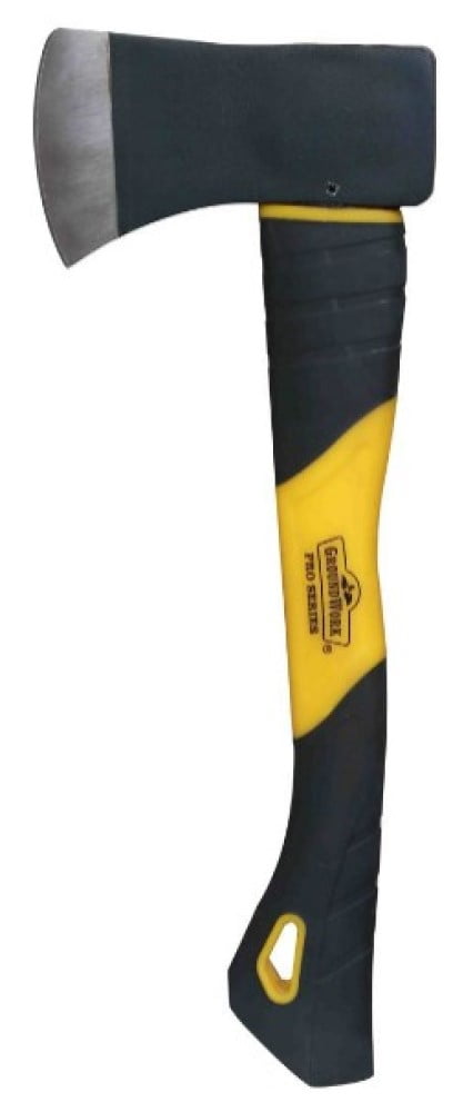 Ground Work 60111003 Pro Series 1.25 lb Camp Axe Fiberglass Handle ...
