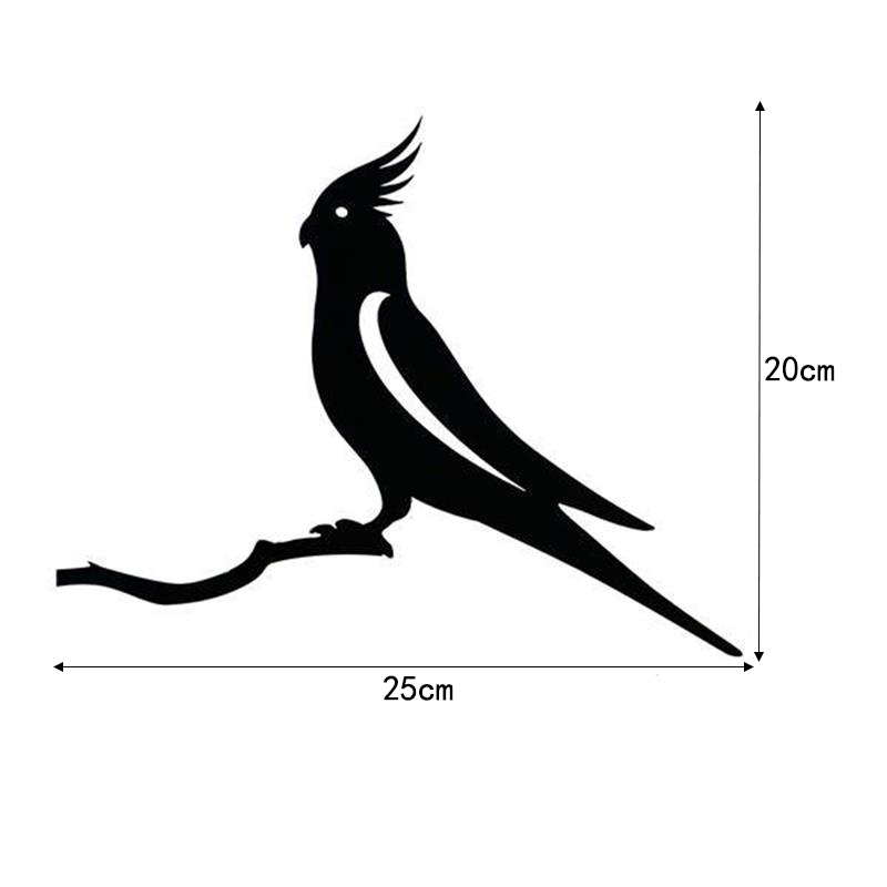 Ground plug metal garden wrought iron elf chicken hummingbird owl bird ...