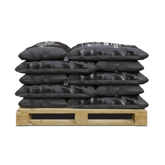 Rubberific Premium Recycled Bulk Shredded Rubber Mulch, Brown, 37.5 cu ...