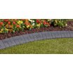 GroundSmart SmartLoc Cobblestone Rubber Landscape Edging, 4' Red, 4 ...