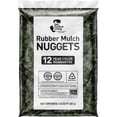 GroundSmart Green Rubber Mulch, 1.5 Cu Ft - Walmart.com