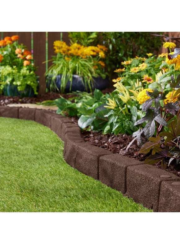 Rubber Landscape Edging in Lawn Edging - Walmart.com