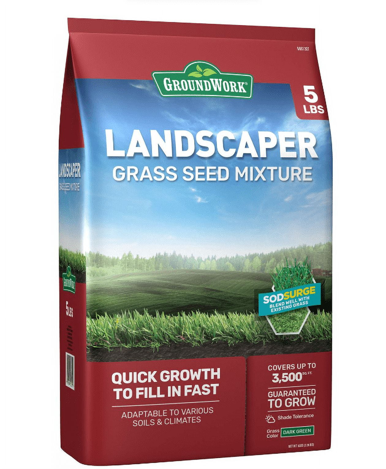 GroundWork 440AP0048UC-5 Southern Landscaper Mix Grass Seed, 5 lb. - Walmart.com