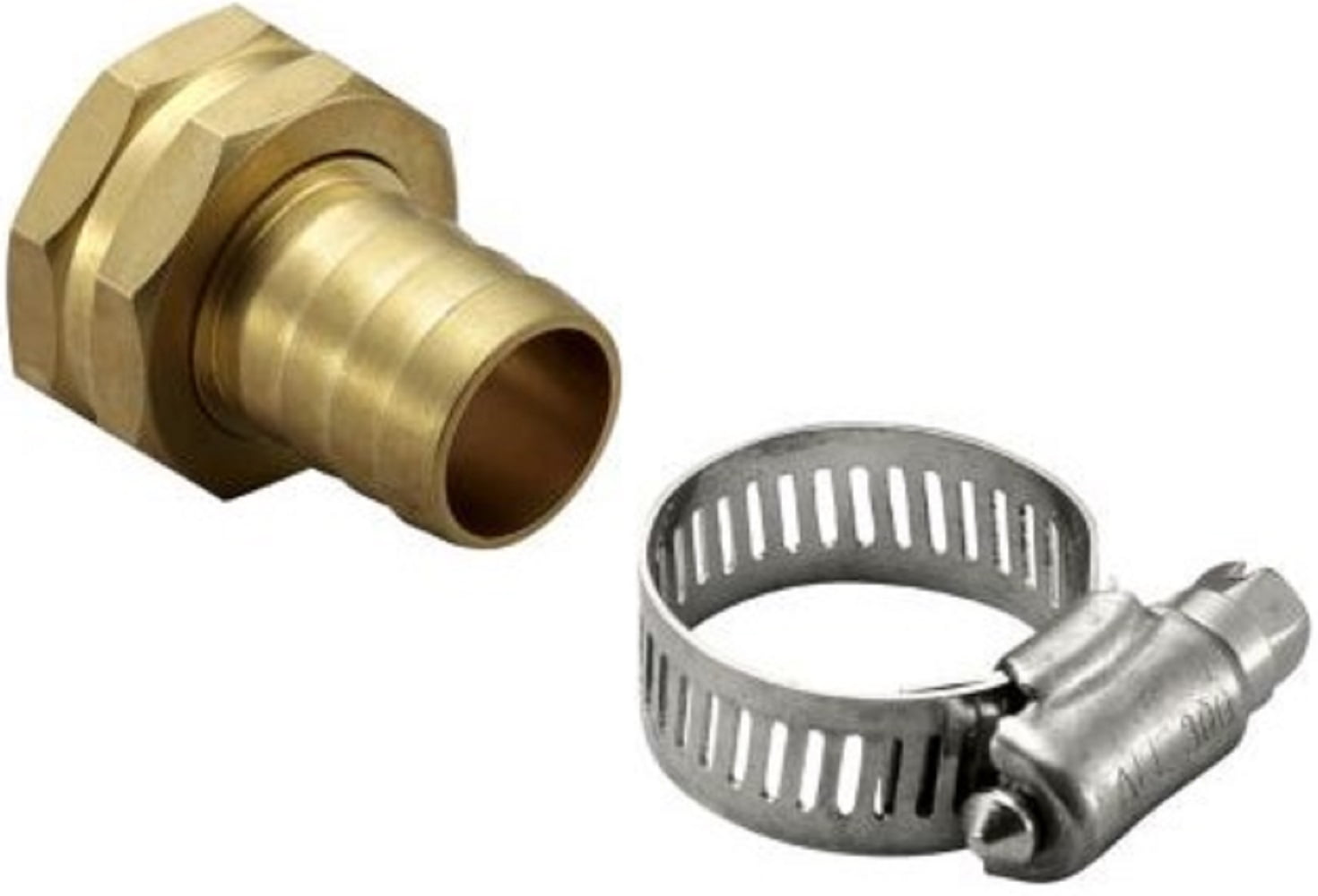 GroundWork DRG2021114 Female Hose Adapter 5/8 Inch 60 PSI Brass ...