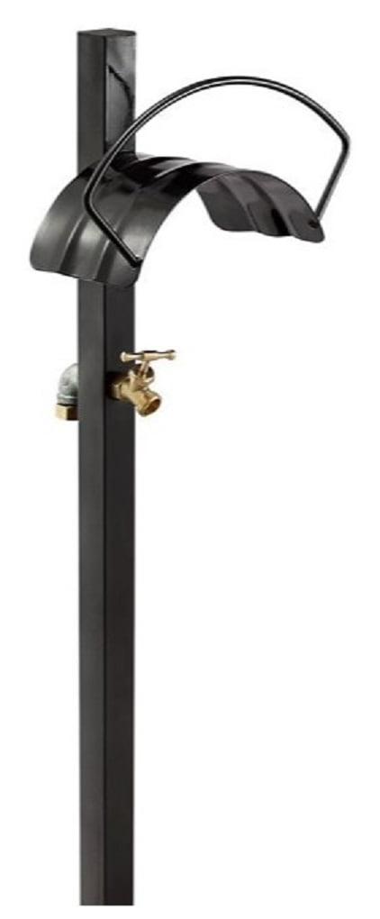GroundWork KF4433954 Garden Hose Holder Hanger with Post- 65 ft ...