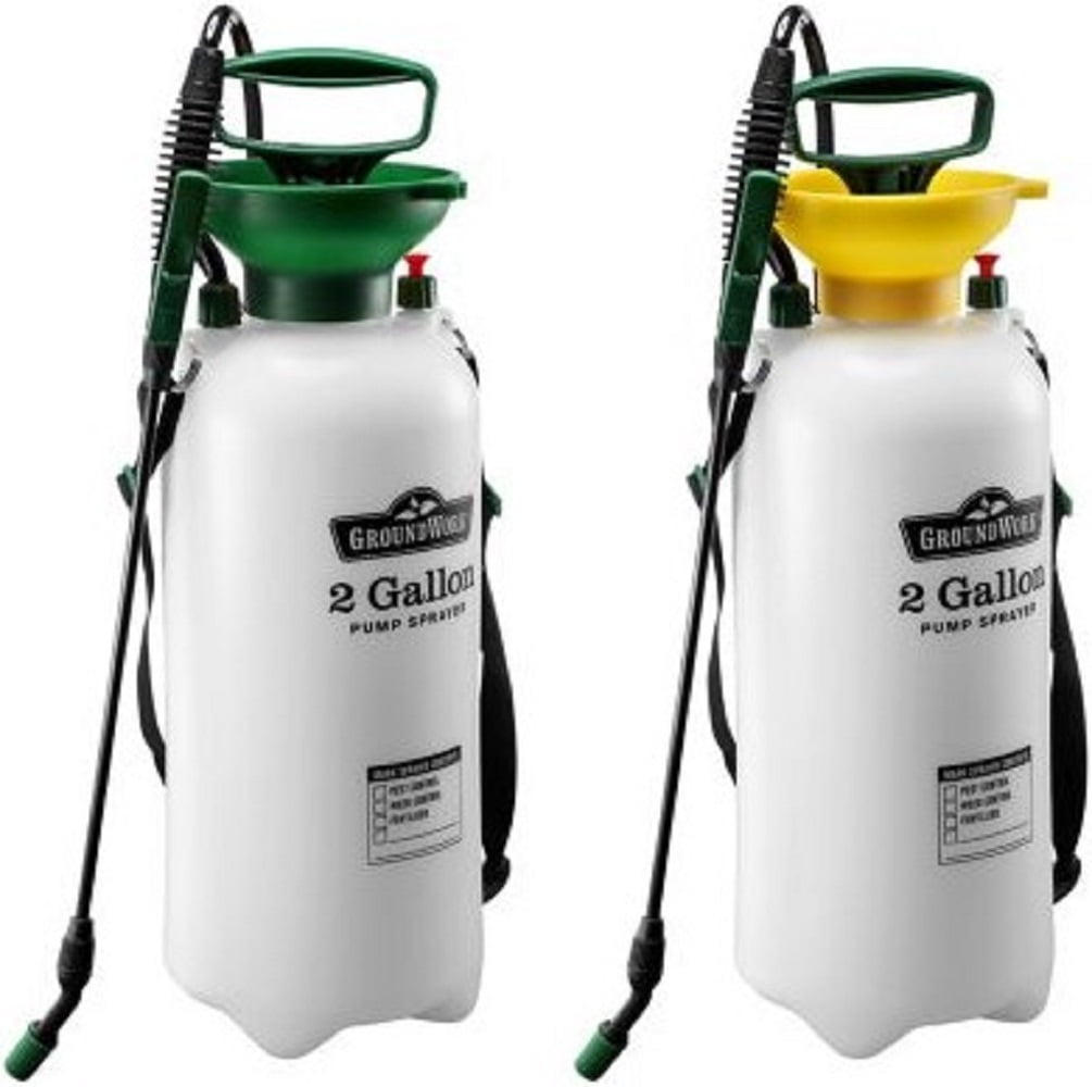 GroundWork LFSX-8A2 Sprayer Indoor and Outdoor 2 gal. 2 Pack - Walmart.com