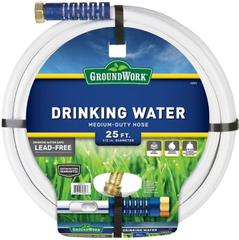 GroundWork XHJ-5034C Contractor Hose 3/4 in. x 50 ft. - Walmart.com