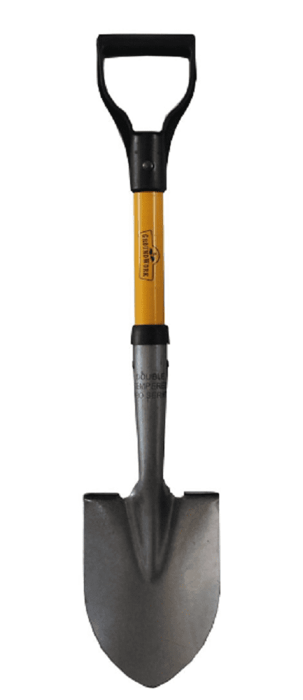 GroundWork YN-8SJ3-11-1FD 19.5 in. Fiberglass Handle Mini Shovel ...