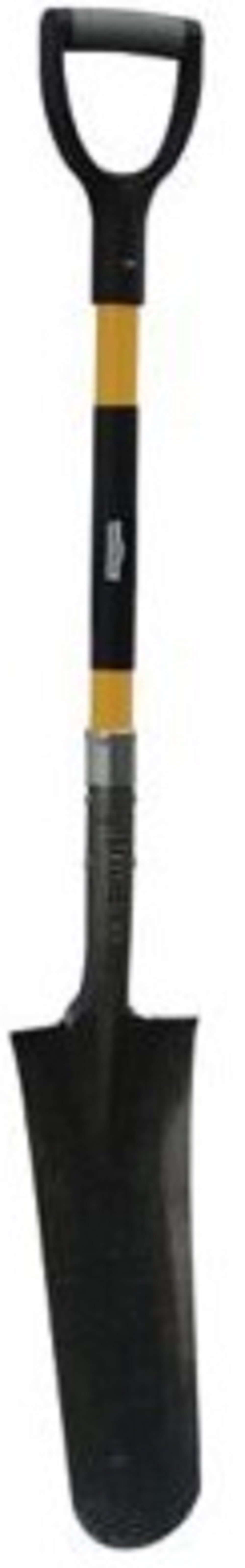 GroundWork YN-8SQ3-10FD Fiberglass Handle Drain Spade 30.7 Inch Black ...