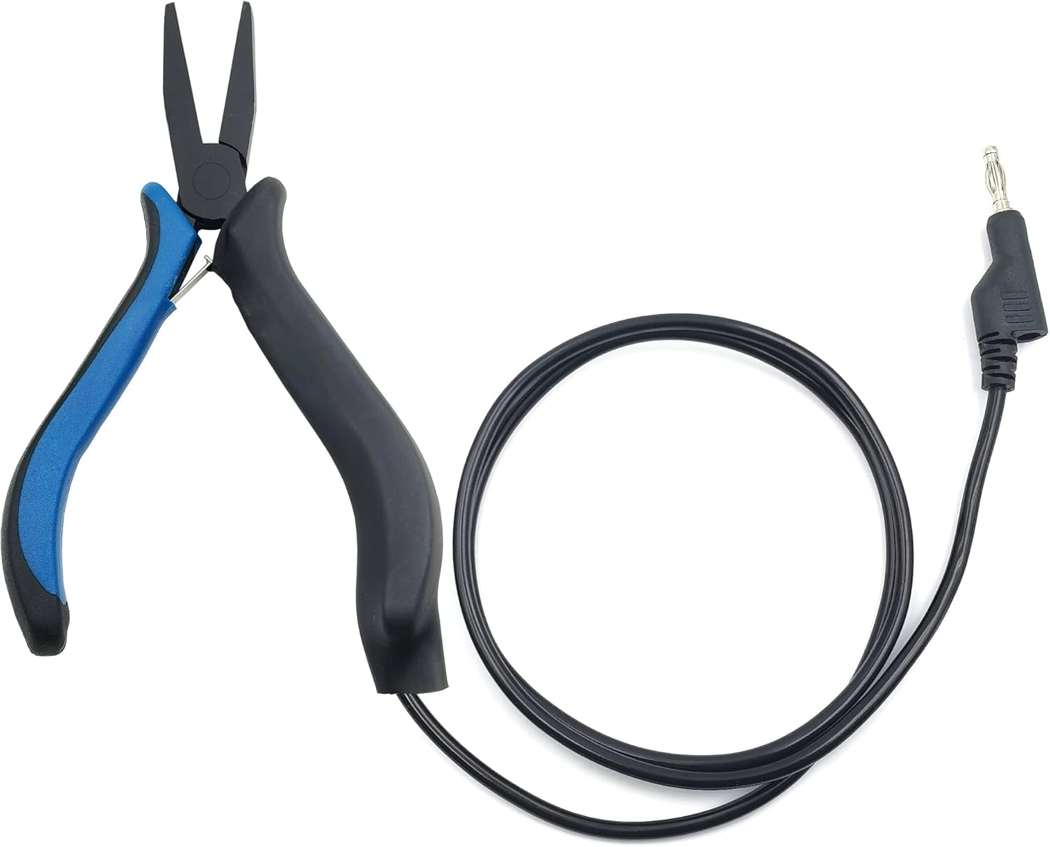 Grounded Pliers, Precise Control Unleash Unrivaled Precision for Fine Chain Welding, 3ft Cable ...