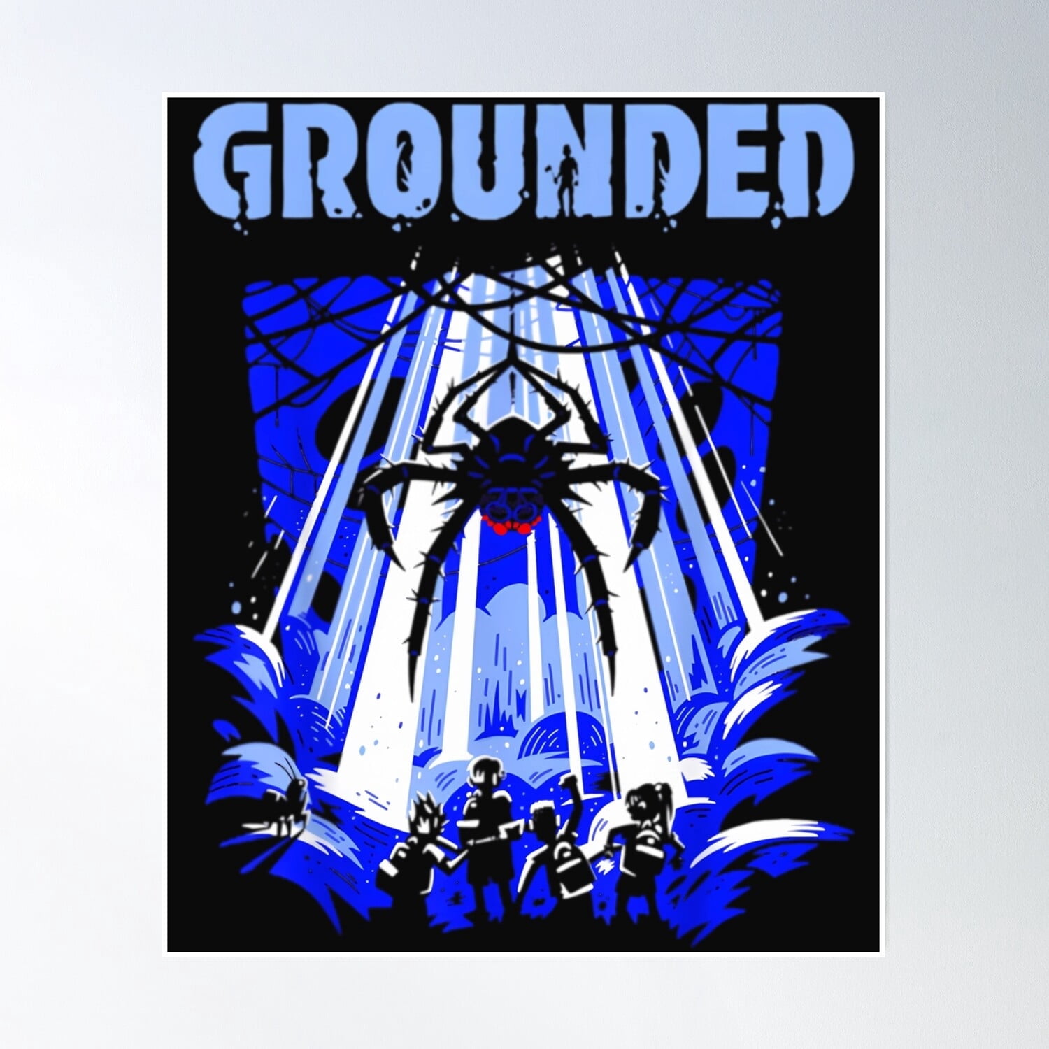 Grounded Poster UNFRAMED PAPER POSTER, Home Decor, Vintage Gift, Living ...