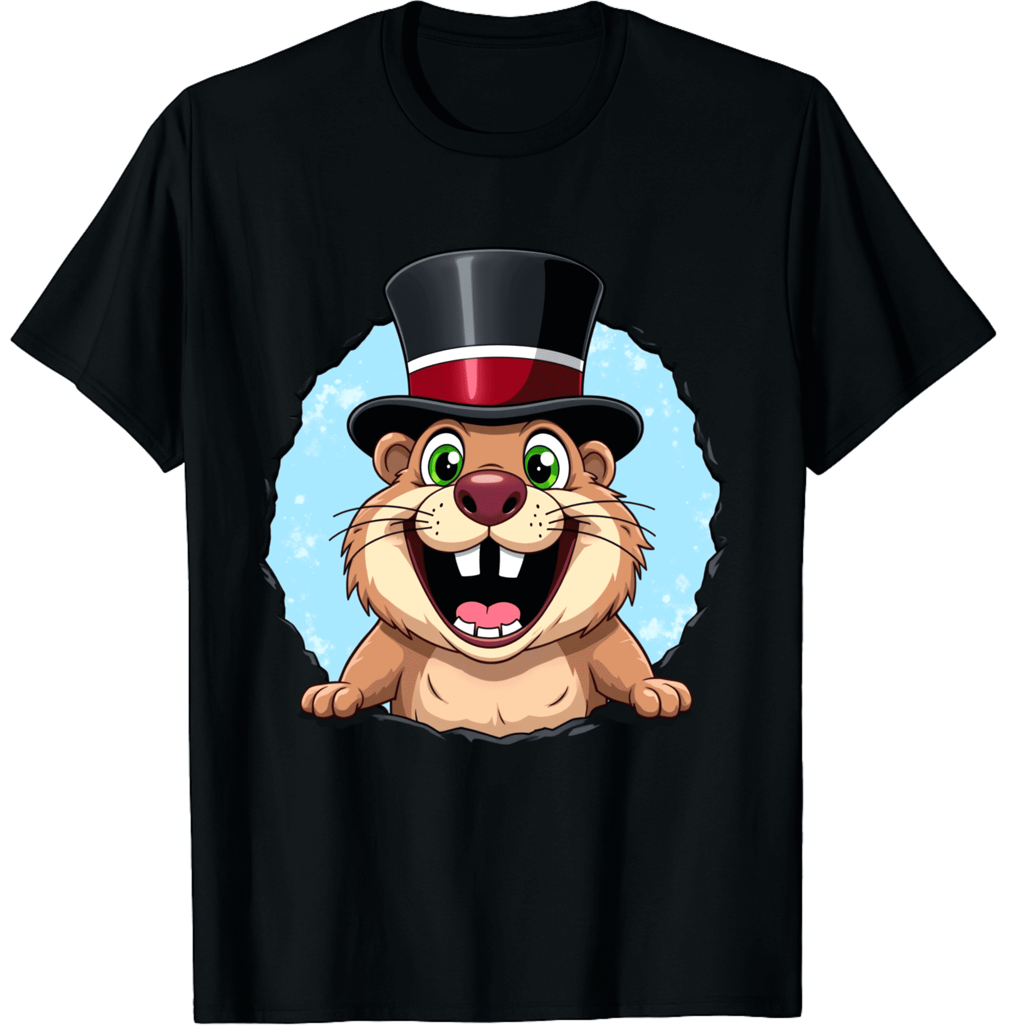 Groundhog Day Costume February 2nd Holiday Men Women Short Sleeve ...