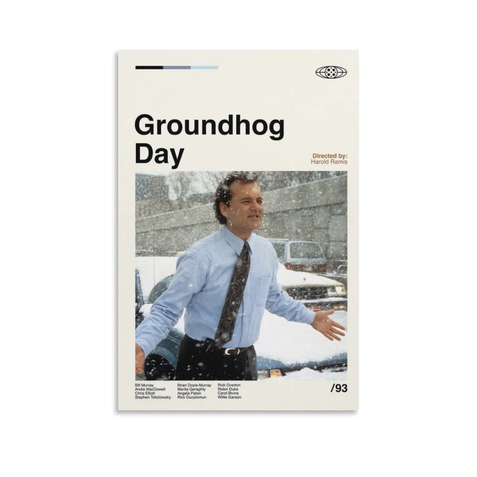 Groundhog Day Poster, Groundhog Day Print, Wall Art, Groundhog Day ...