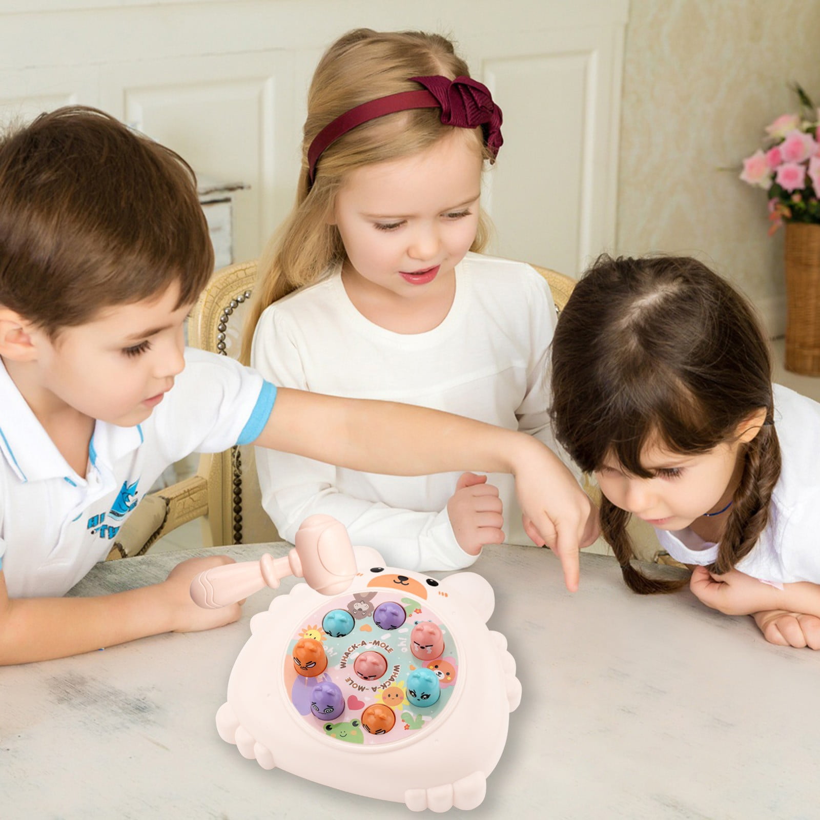 Groundhog Interactive Whack Mole Toy | Pounding Game for Fine Motor ...