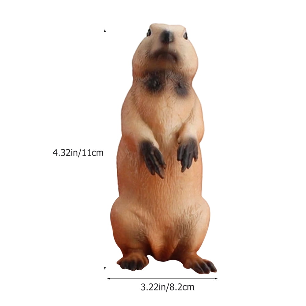 Groundhog Statue Figure Home Groundhog Decor Plastic Groundhog ...
