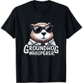 Groundhog Whisperer Team Shadow Crew Groundhog Day 2026 T-Shirt ...