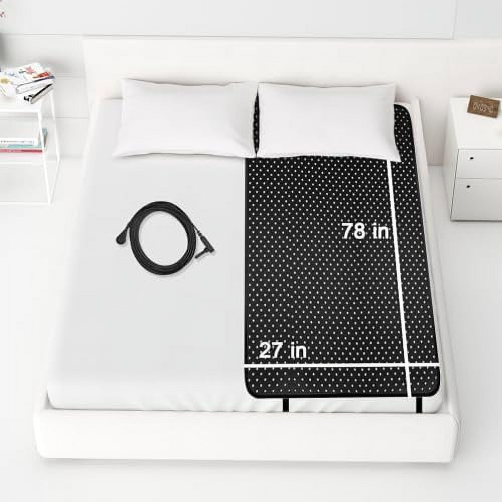 Grounding Bed Mat, Grounding Mat for Bed Improve Sleep, Grounding Pad ...