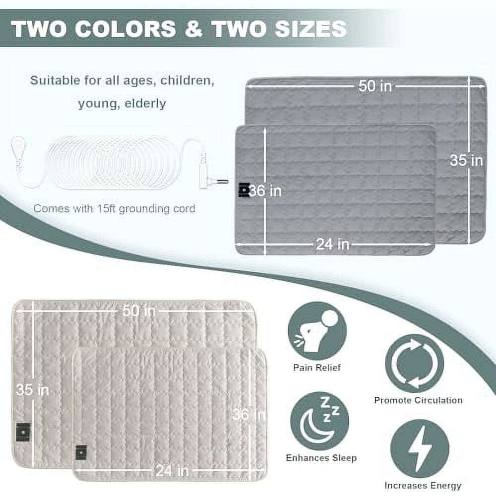 Grounding Mat Cotton Grounded Pad Silver Fiber Earth Connected Mat for ...