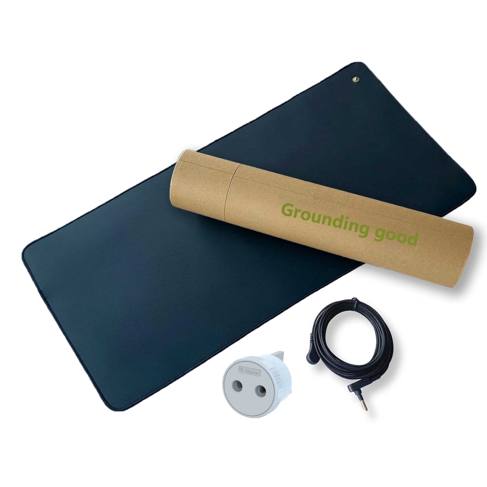 Grounding Mat Kits, 26.7"x9.8" Earthing Mat, 15-Foot Cord, Conductive ...
