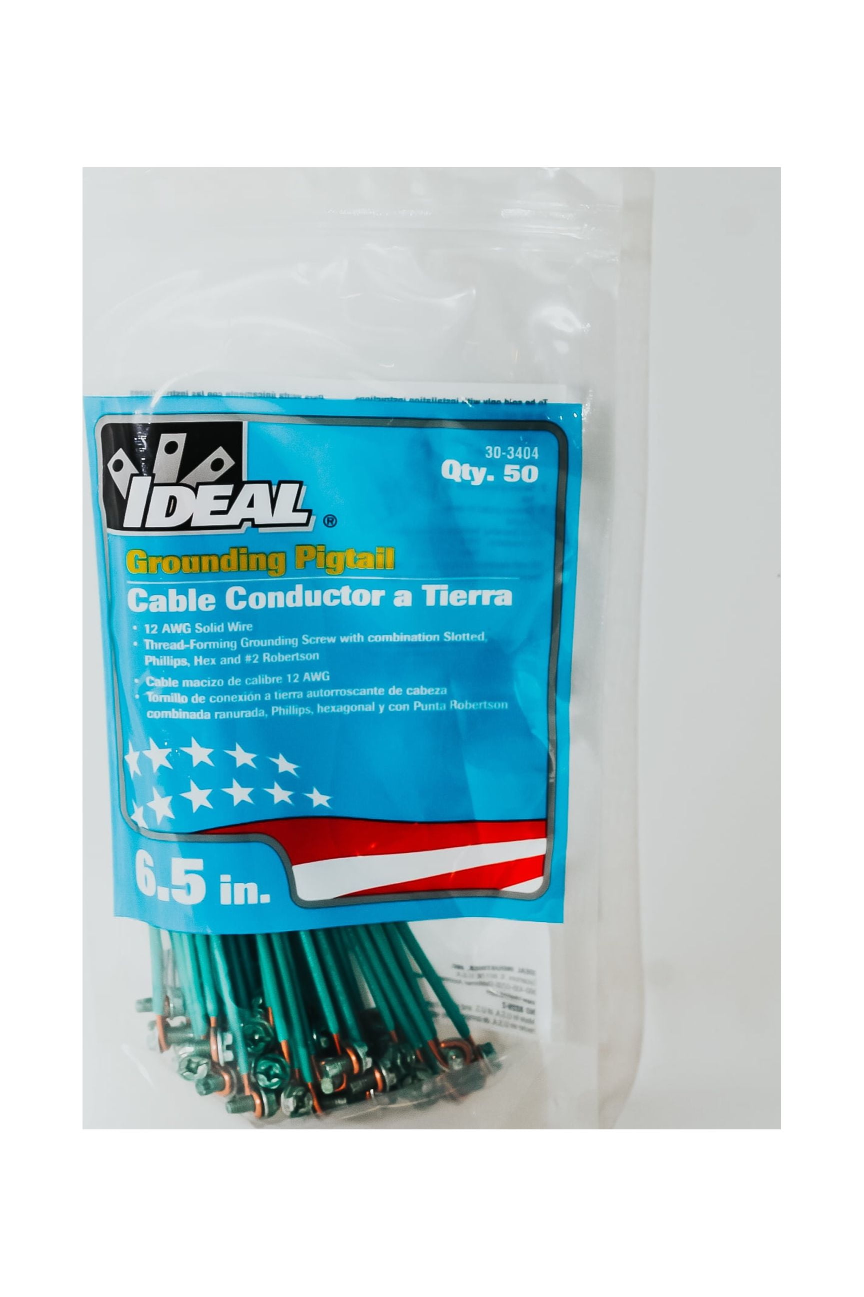 Grounding Pigtails with Ground Screws (Pack of 50) - Walmart.com