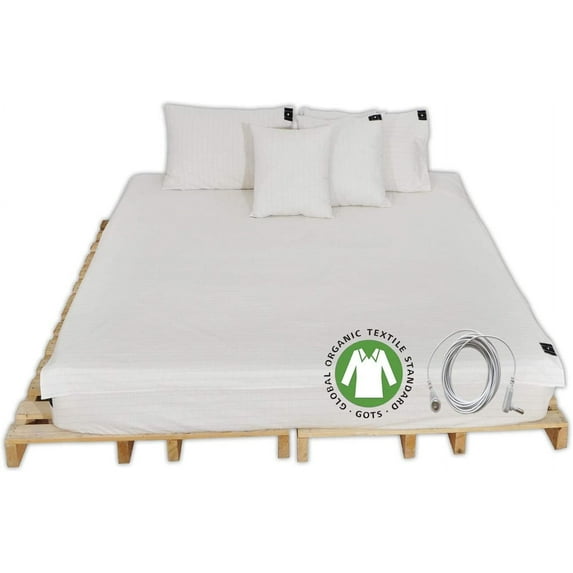 Grounding Sheet King Organic with Connection Cord/Cable for Wellness ...