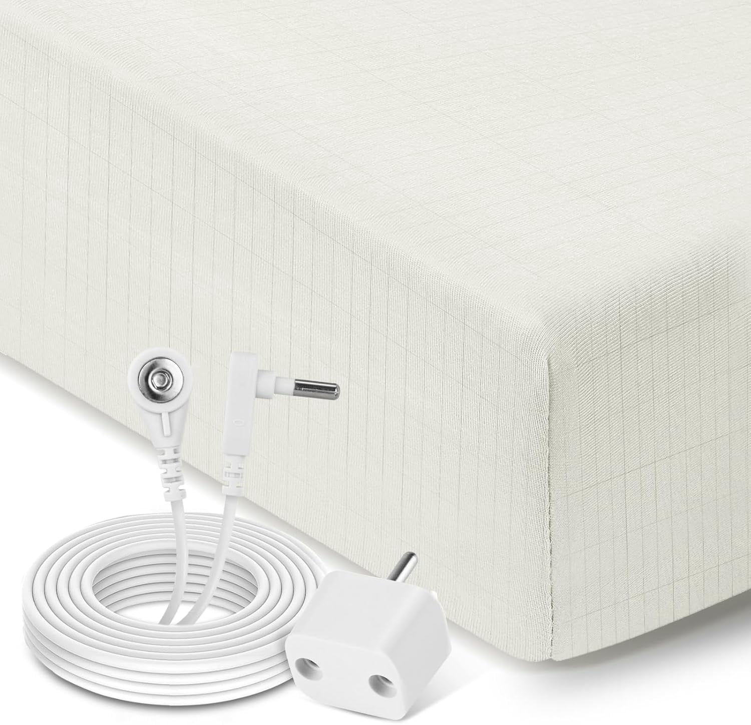 Grounding Sheets,10% Pure Fiber & 90% - Grounded Well Bed Sheet ...