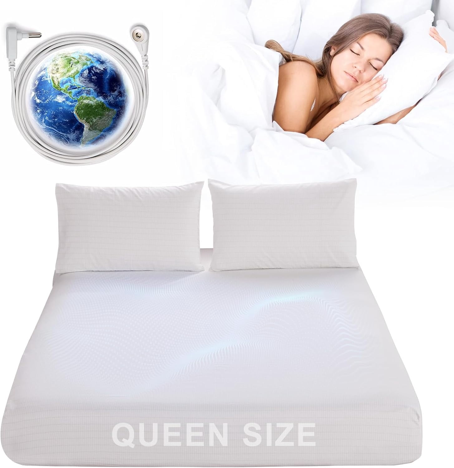 Grounding Sheets for Earthing Queen Size, Fitted Earthing Sheets ...