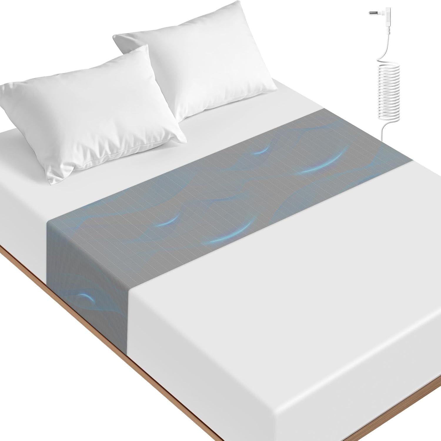 Grounding Sheets – Grounding Mat for Bed, 15% Silver Fiber Grounded ...