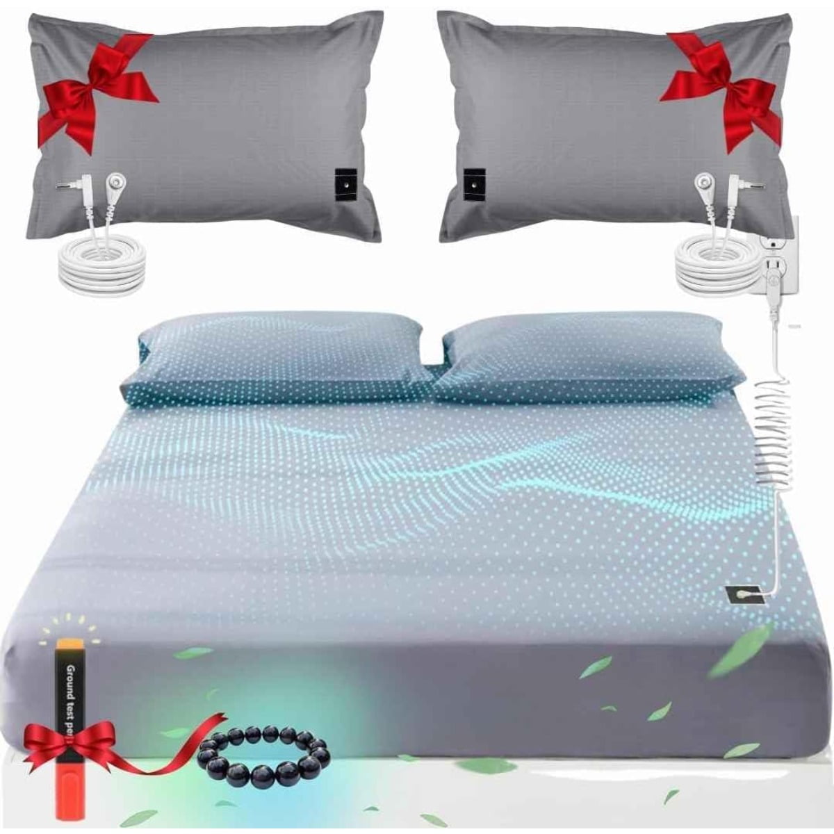 Grounding Sheets King Size,Grounding Bed Fitted Sheets Earth Grounded ...