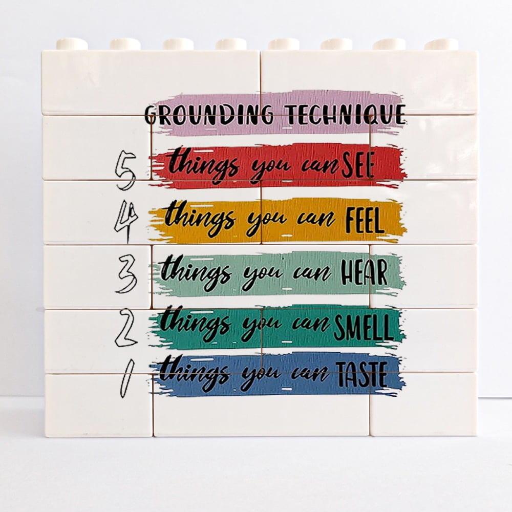 Grounding Techniques For Anxiety Breathing Mental Health Building ...