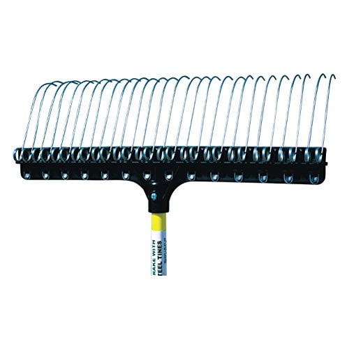 Groundskeeper Ii Lawn Rake Steel Tines 7 Tine 55 " - Walmart.com