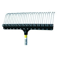 AMES Collector Series 2915806 Leaf Rake, Poly Tine, 26-Tine, Steel ...