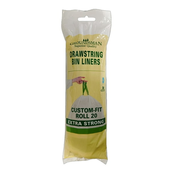 Groundsman Swing Bin Liners (Pack of 20) - Walmart.com
